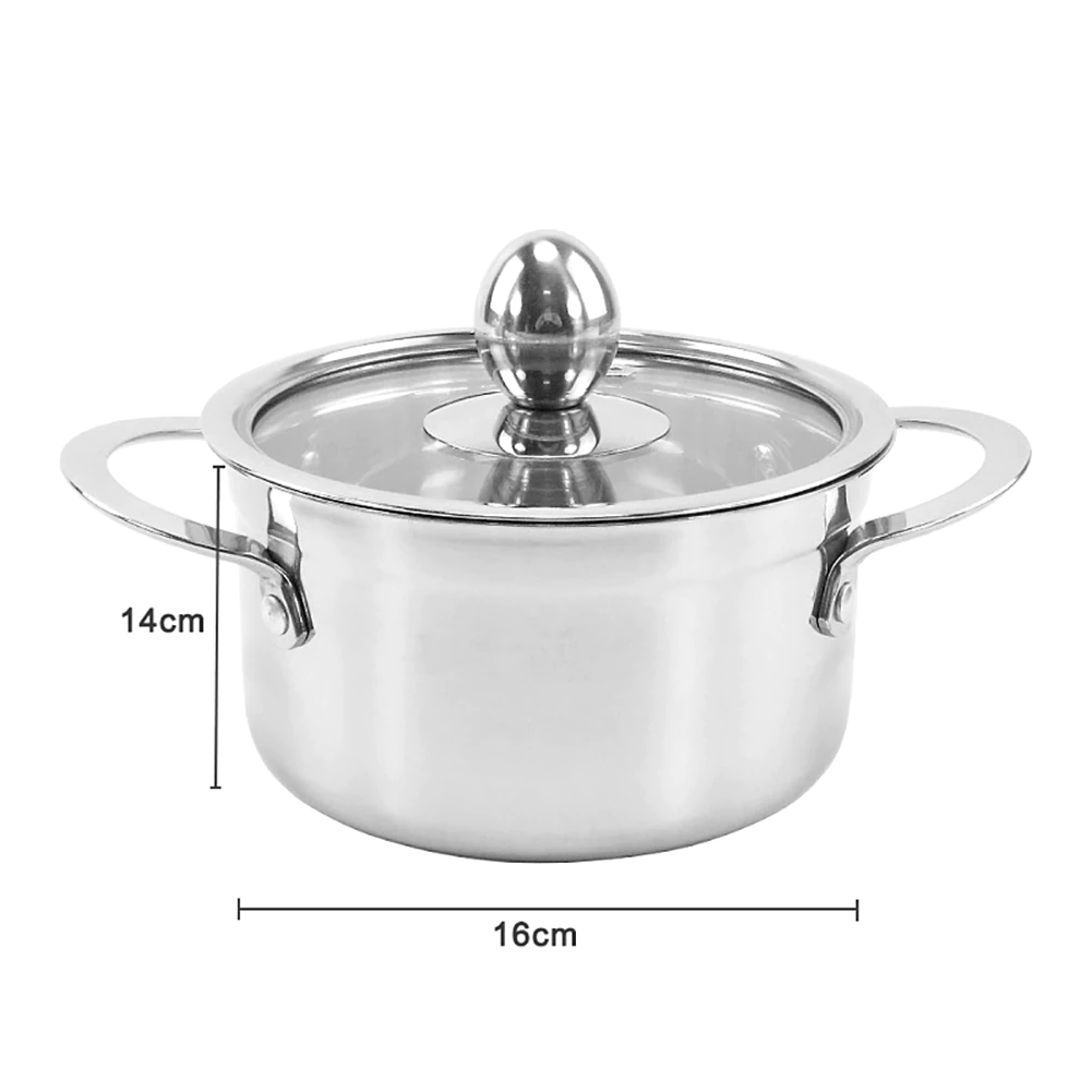 Stainless Steel Thickened Soup Pot Milk Pot Soup Pan Kitchen Boiler Stainless Steel Thickened Soup Pot Milk Pot Soup Pan Kitchen Boiler