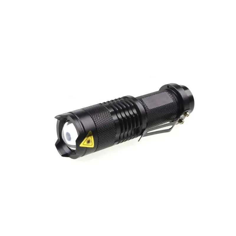 LED Flashlight 3 Modes Outdoor Waterproof Glare Mini Flashlight Use ...